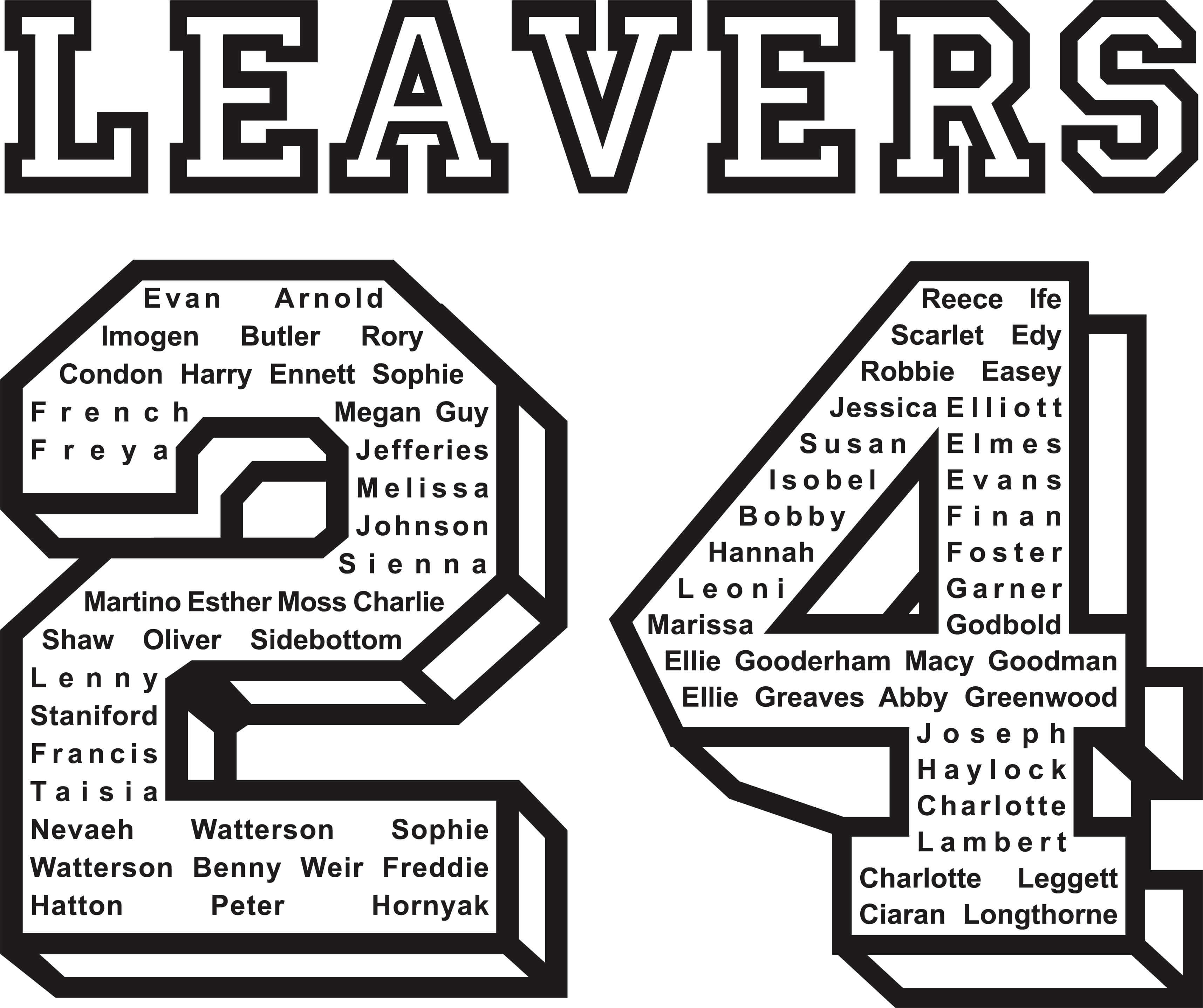 Leavers Artwork | Artwork for Printing| DigitisingMart